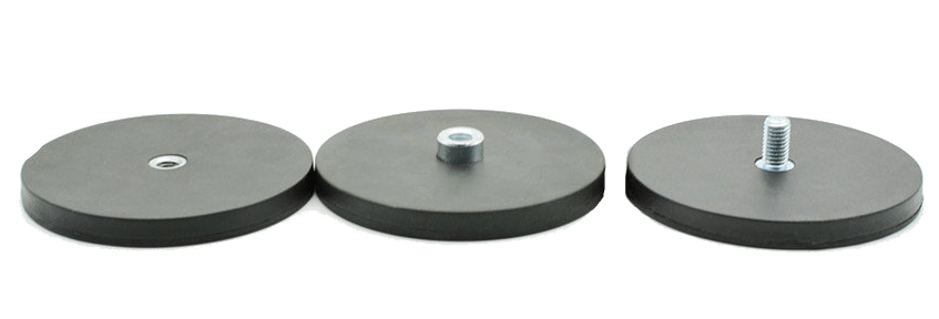 To protect paiting & surfaces, rubber coated magnet gives the key.