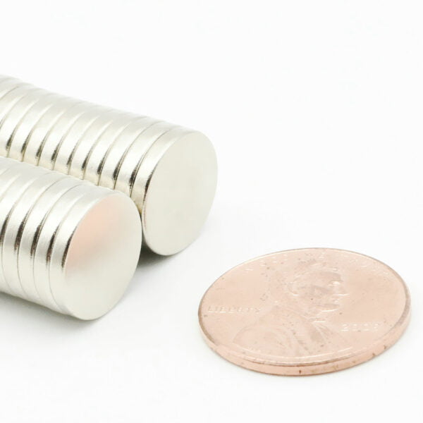 Diameter 12mm / 0.472″ Disc Neodymium Magnets - MagnetsTek