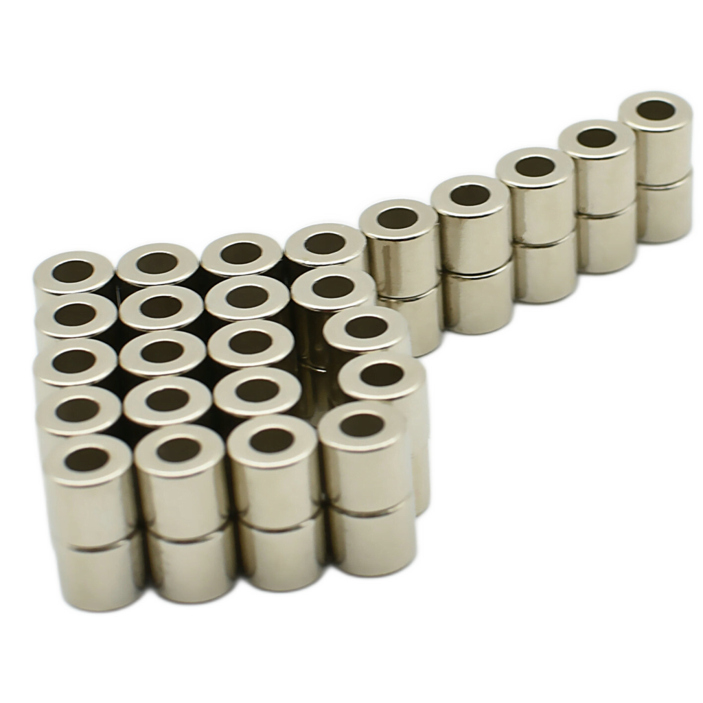 Diametrically Diameter 6.4mm / 0.252" Ring Magnets - MagnetsTek