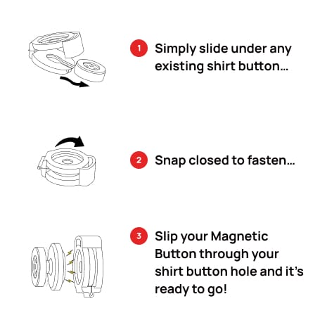 Magnetic Buttons | MagnetsTek